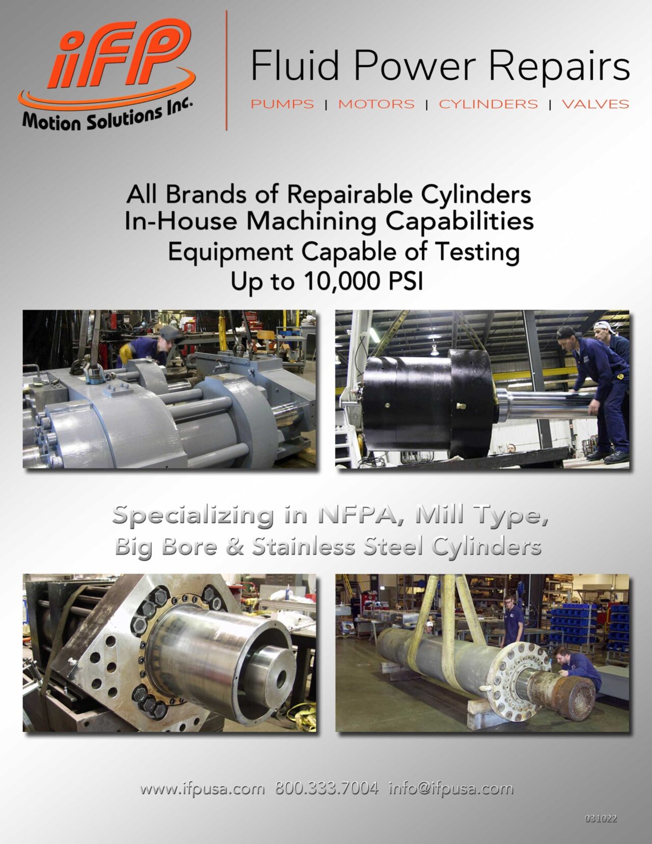 IFP Brochures - IFP Motion Solutions Inc.